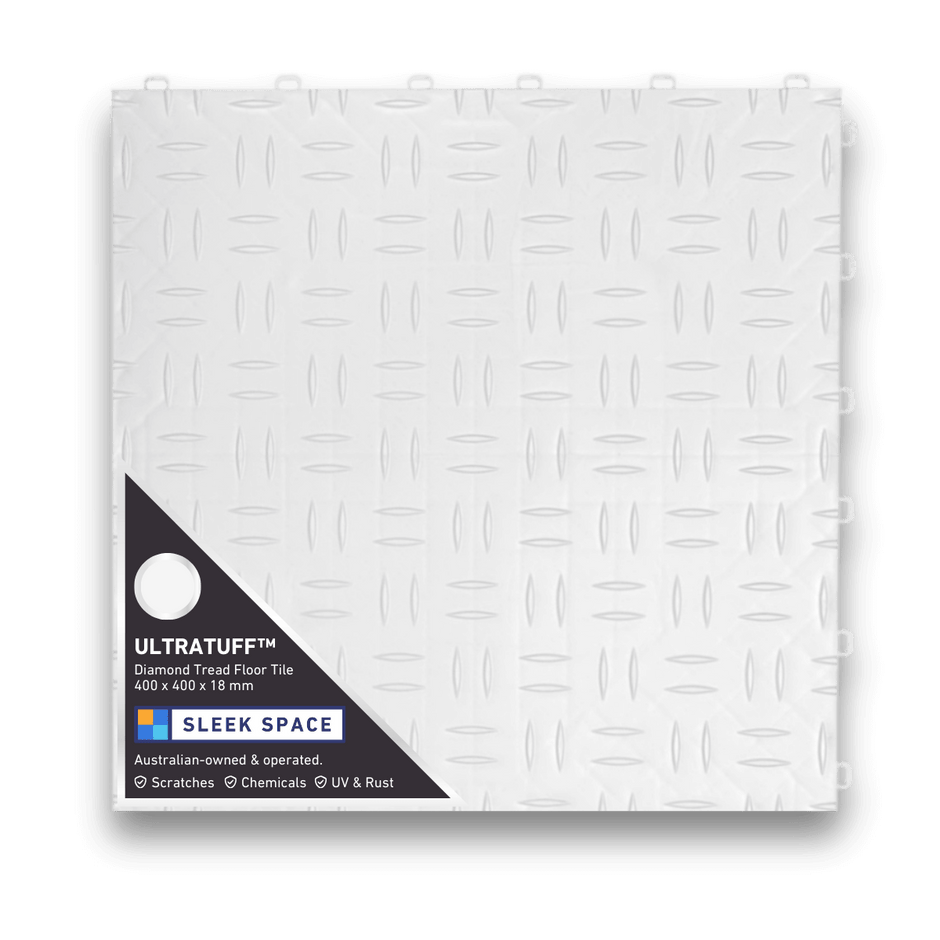 ULTRATUFF™ Diamond Garage Tiles – Sleek Space