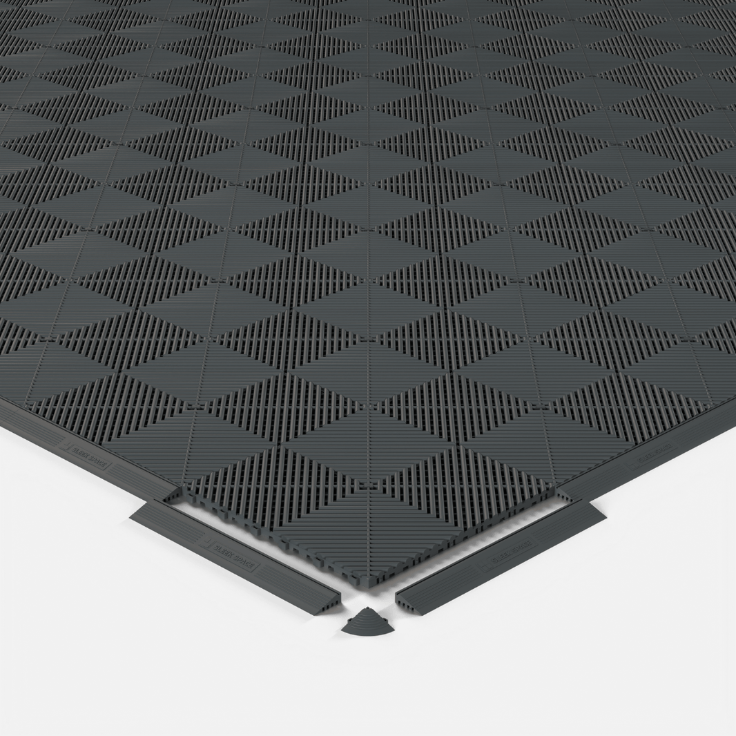 ULTRAGRID™ Garage Floor Tiles | 100% Virgin PP, Anti-UV – Sleek Space