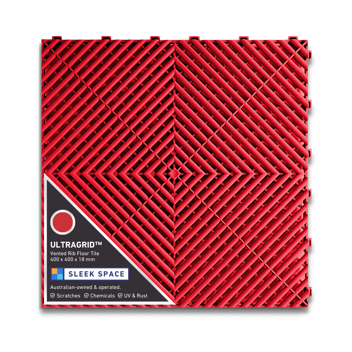 ULTRAGRID™ Open-Rib Garage Tiles – Sleek Space